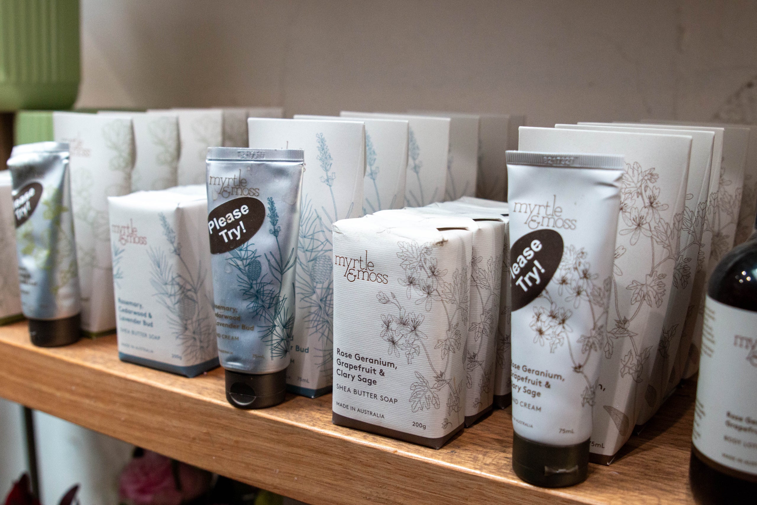 Myrtle and Moss Hand Cream | Blooms on Bridge